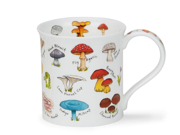 Dunoon Bute Red Mushrooms & Toadstools Mug – themugcompany.co.uk