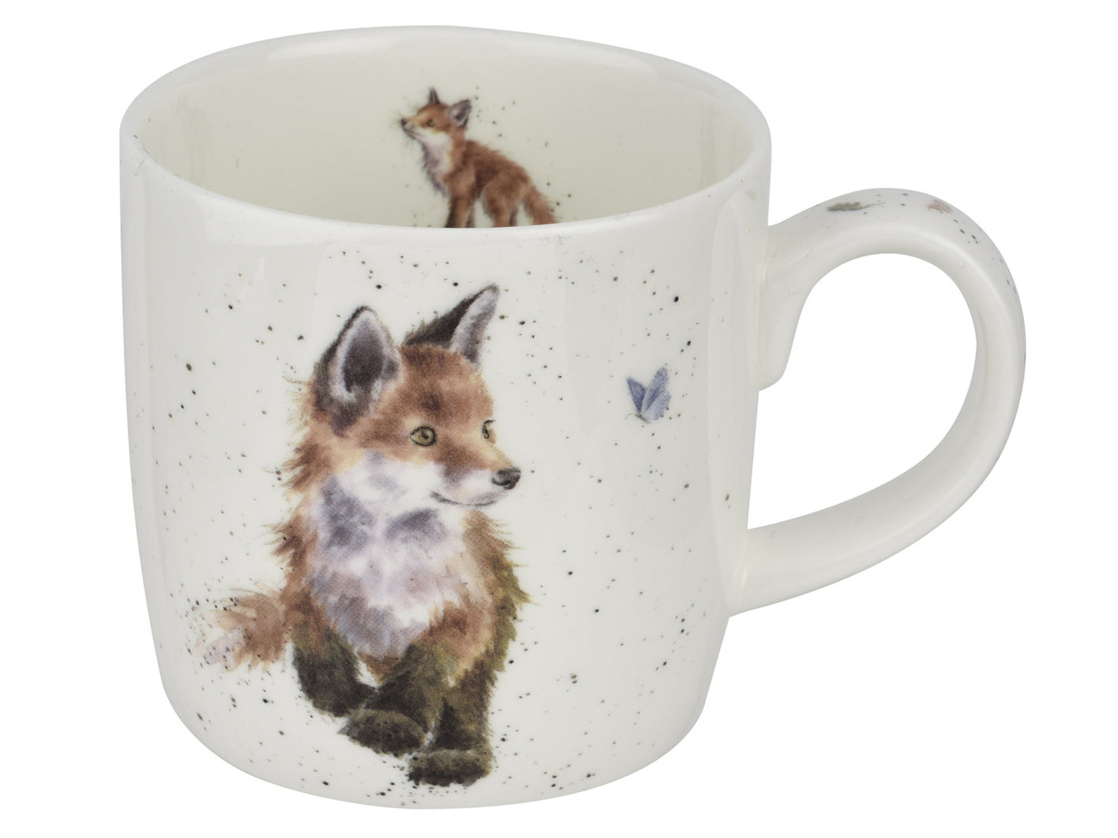 Wrendale Fox Mug - Born to be Wild – themugcompany.co.uk